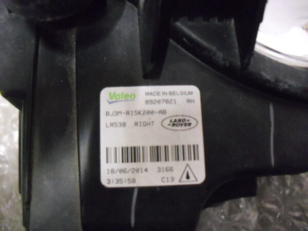 range rover evoque L538 rechter mistlamp voorzijde - Jansen LaRo demontage