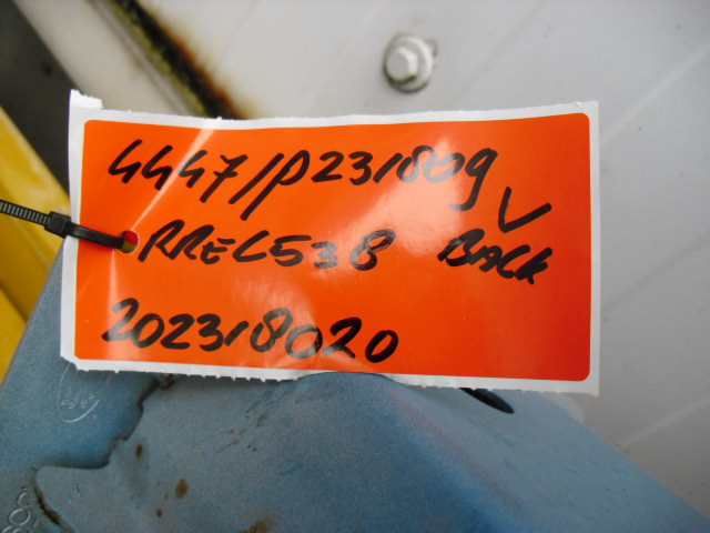 range rover evoque L538 voorste bumperbalk kaal kleur blauw - Jansen ...