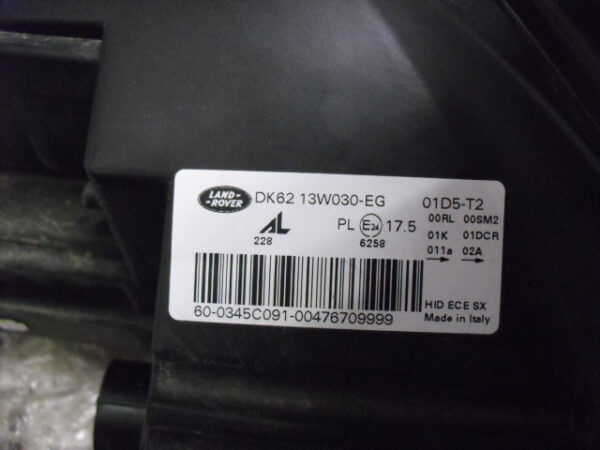 range rover sport L494 linker koplamp met adaptieve bi-xenon - Jansen ...